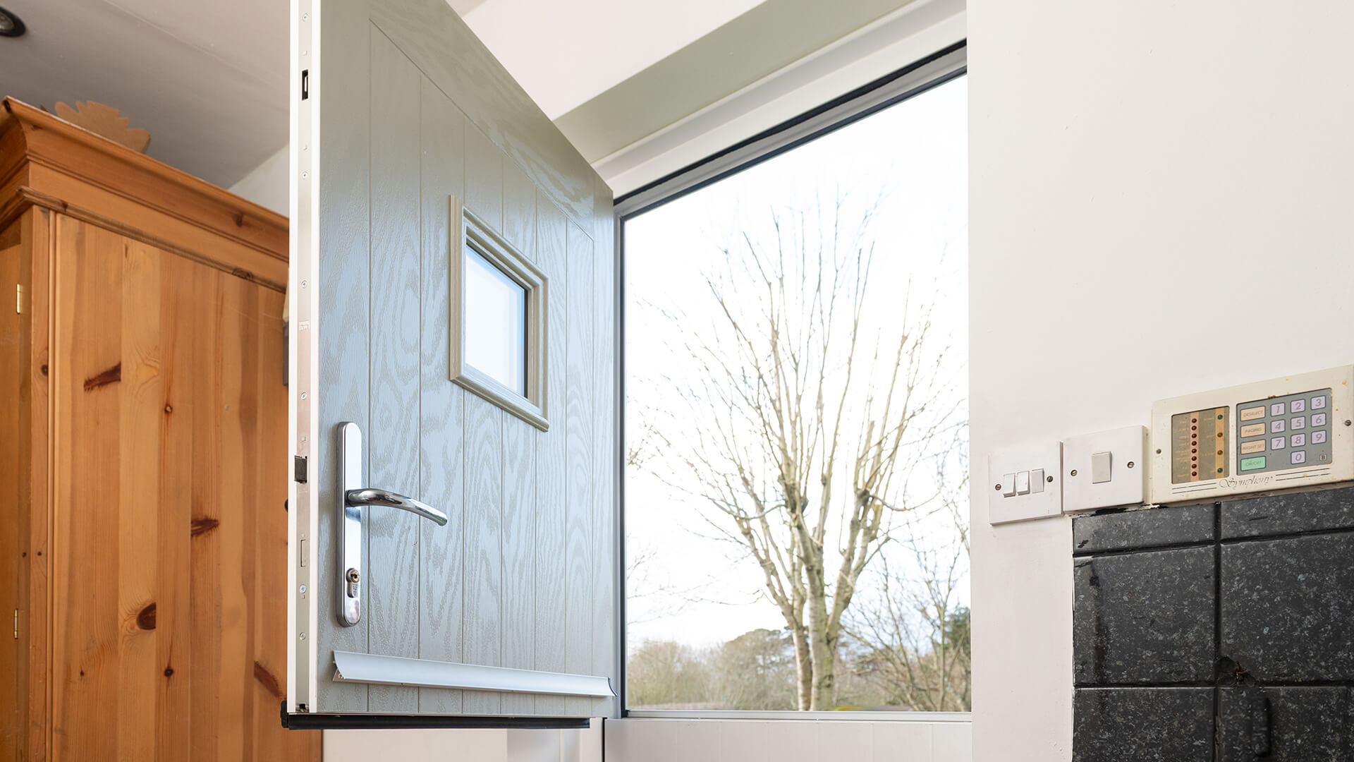 Peter's Layton Forté Stable Door in Olive Grey